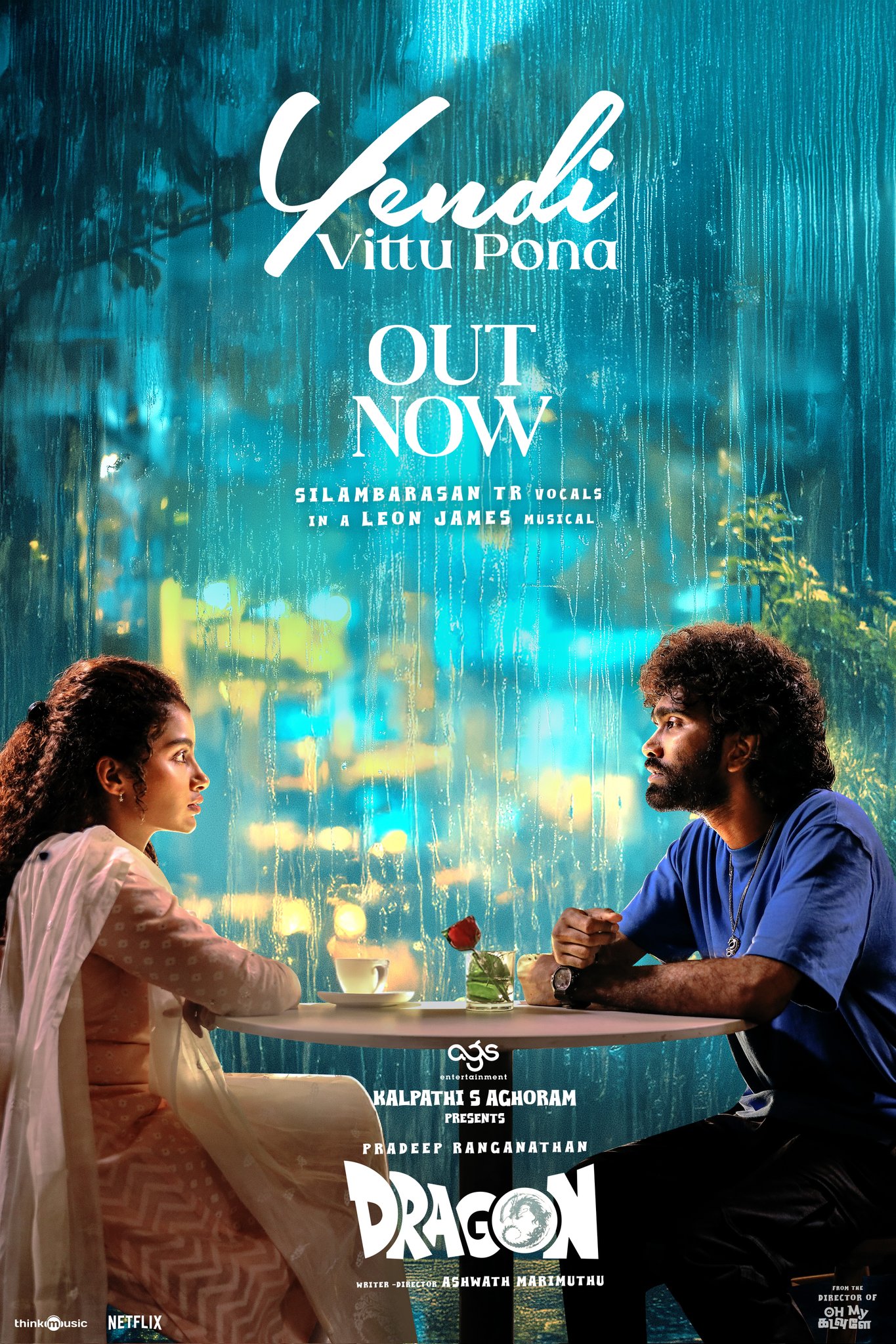 Yendi Vittu Pona Song Lyrics from Dragon - Riaz Dreams